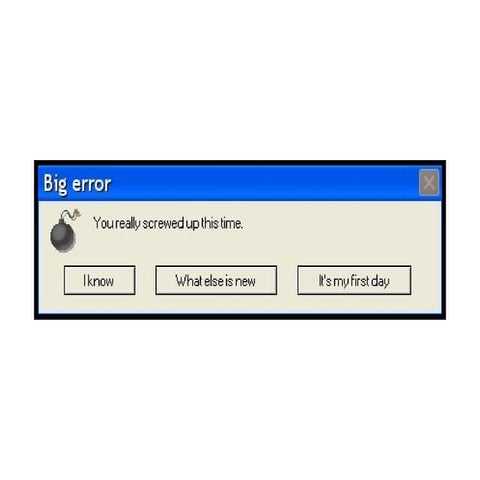 User Generated Error, Dekho Aur Khush Raho.... | PPT