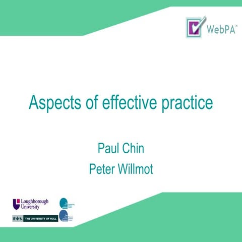 User Group Meeting | PPT