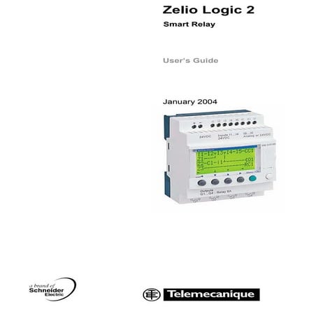 User guide-zelio2 | PDF