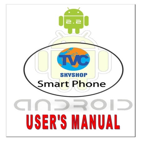 User Manual Android | PDF | Operating Systems | Computer Software and Applications
