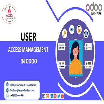Secure Your Business with Advanced User Access Management Odoo ERP | PDF