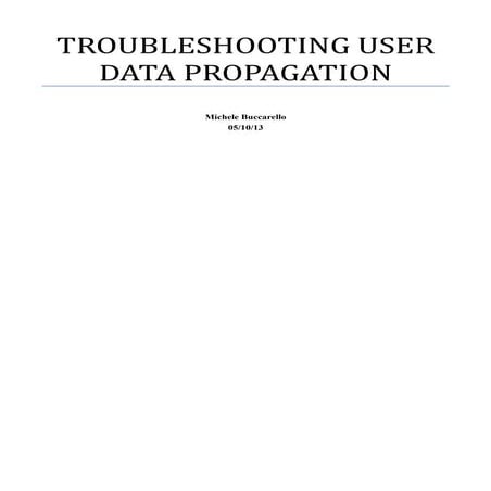 Ibm Connections 4 5 User Data Propagation Pdf