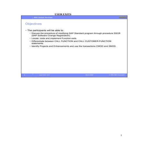 User Exits Pdf