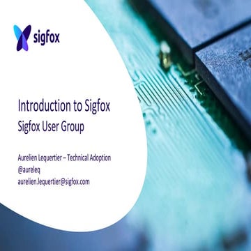 Sigfox Usecases (extract) | PDF