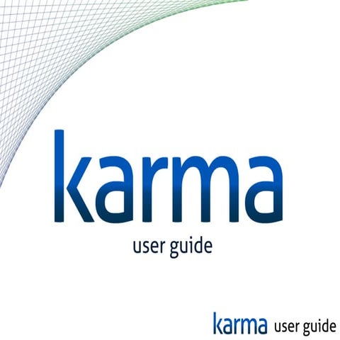 Karma User Guide | PDF