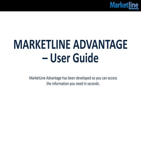 Marketline database | PPTX