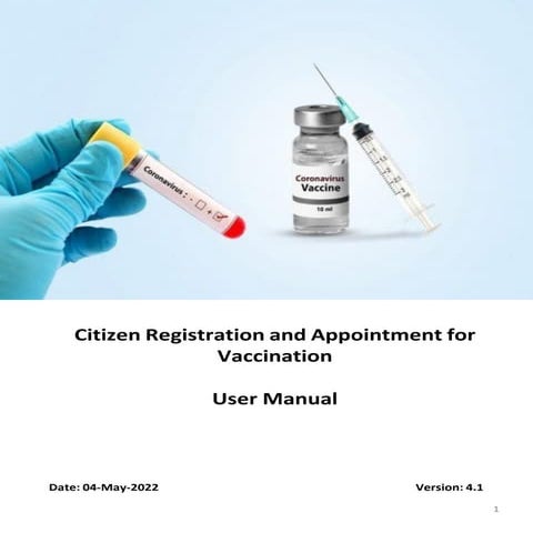 User Guide Citizen registration | PDF