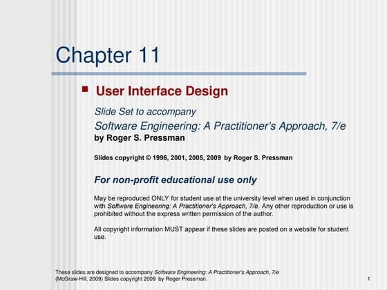 Chapter 01 software engineering pressman | PPT | Computer Software and Applications | Computing