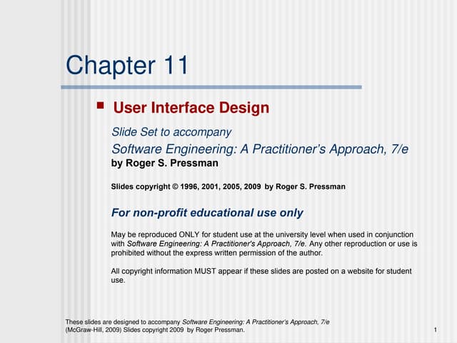 Chapter 01 software engineering pressman | PPT