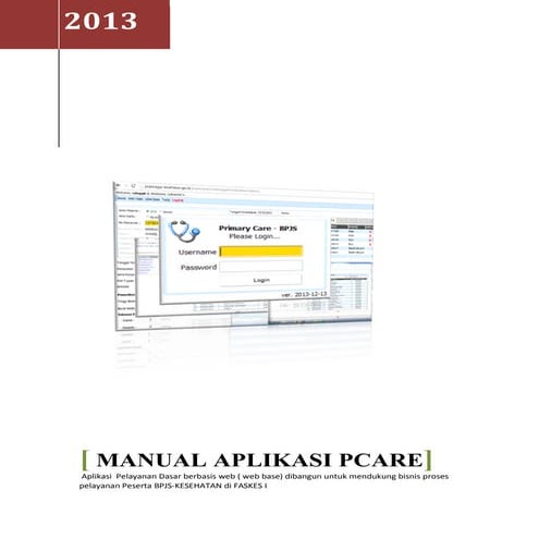 User manual aplikasi pcare | PDF