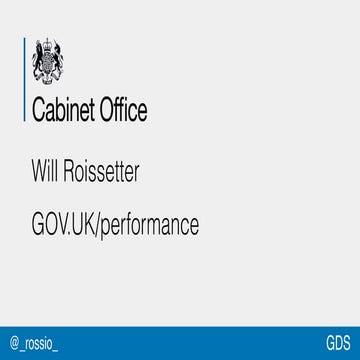 User Research at GDS | PDF