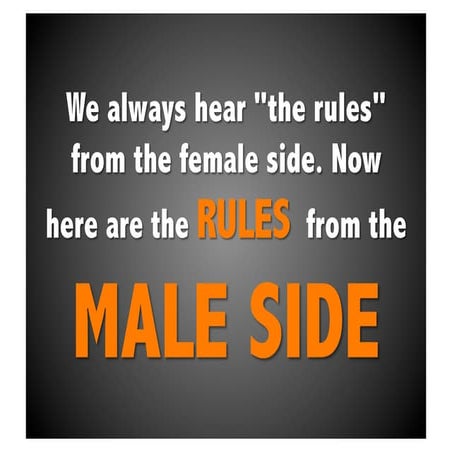 MEN'S RULES | PDF