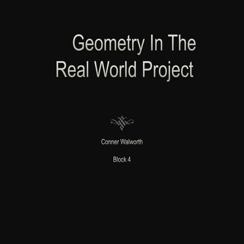 Geometry Project Powerpoint | PPT