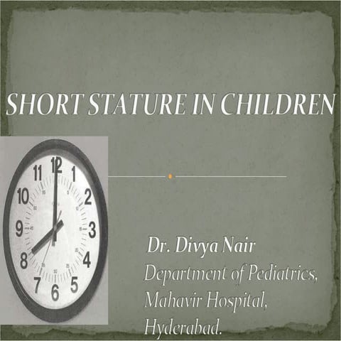 Short stature ppt | PPT