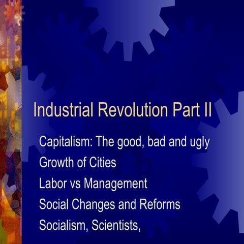 Industrial Revolution part II | PPT