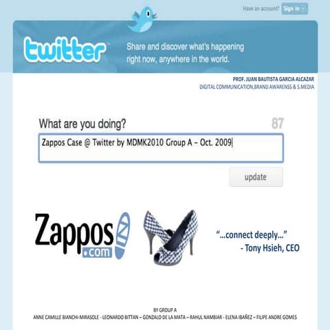 Zappos at Twitter | PPT