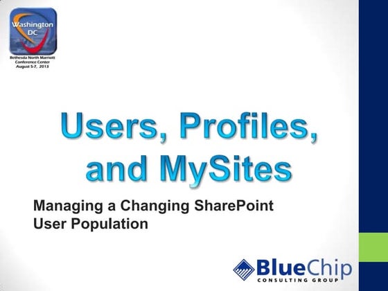 Share, Follow, and Sync: How SharePoint 2013 uses Personal MySites for ...