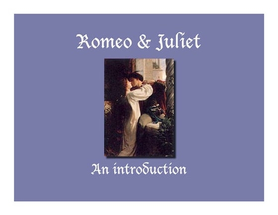Romeo and Juliet | PPSX