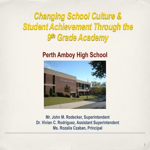 9th Grade Academy Presentation | PPT
