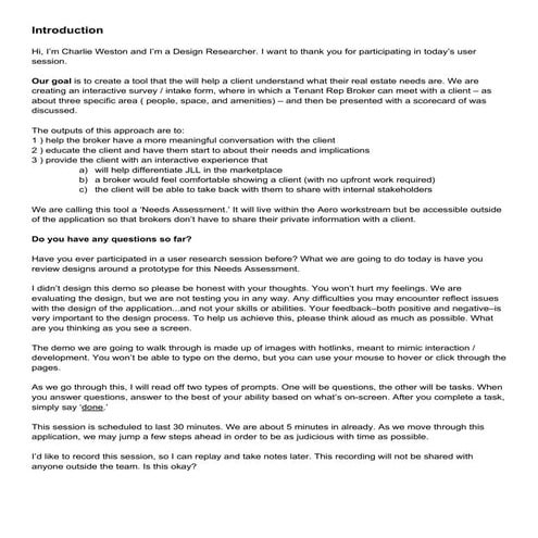 Pod 2 User Testing Script Pdf Free Download 