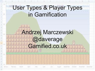 Gamification User Types presentation for InFocus | PPT