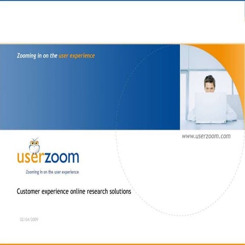 UserZoom Overview | PPT