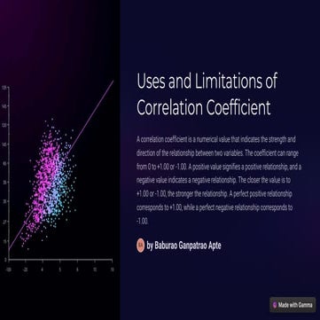 Uses-and-limitations-of-correlation - Testing and Statistics | PDF