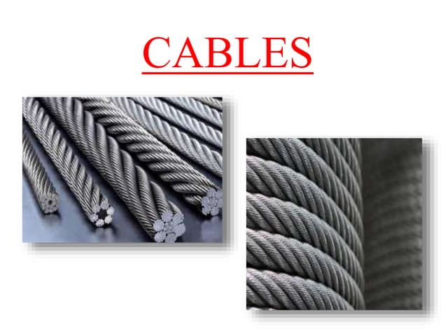 Cable systems - form active structure system | PPT