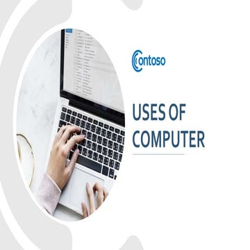 Uses of computer in education | PPTX