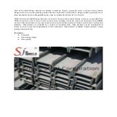 uses of narrow Parallel Flange Beams | DOCX