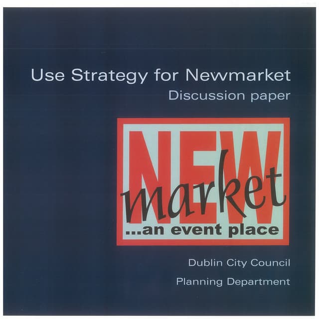 Use strategy for newmarket | PDF