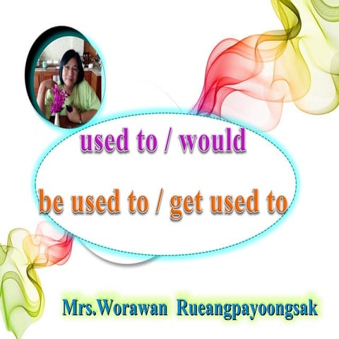 used to/would & be used to/get used to | PPT
