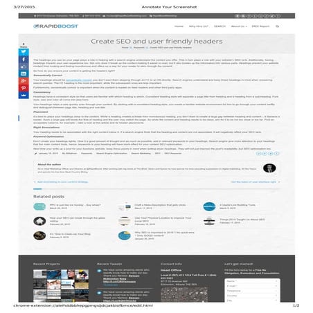 Importance of user friendly headers | PDF