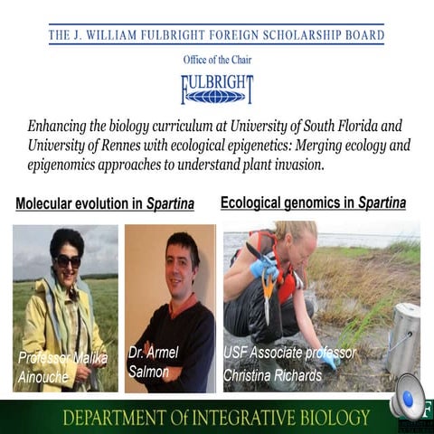 Christina Richards - Fulbright year | PPT