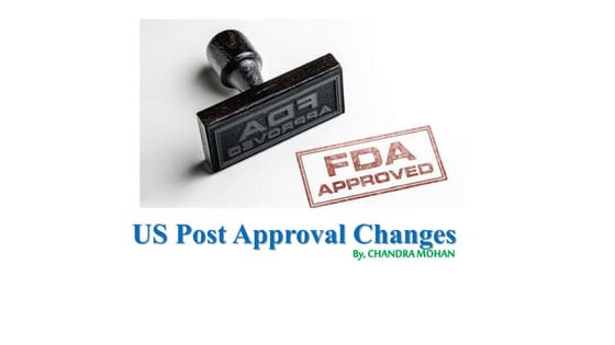 Prior Approval Supplements (PAS) | PPTX