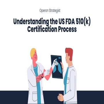A 510(k) submission to the U.S. FDA is a premarket | PDF