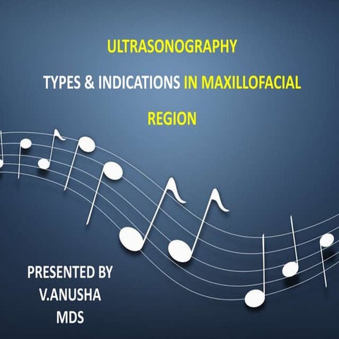 Ultrasonography | PPTX