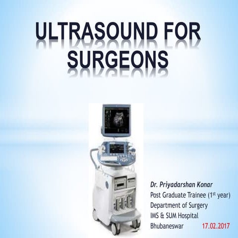 Usg 4 surgeons | PPTX