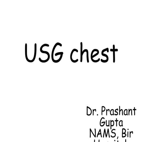 Signs and lines in usg thorax.pptx radiolgy | PPTX