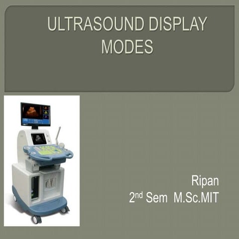 Ultrasound | PPTX