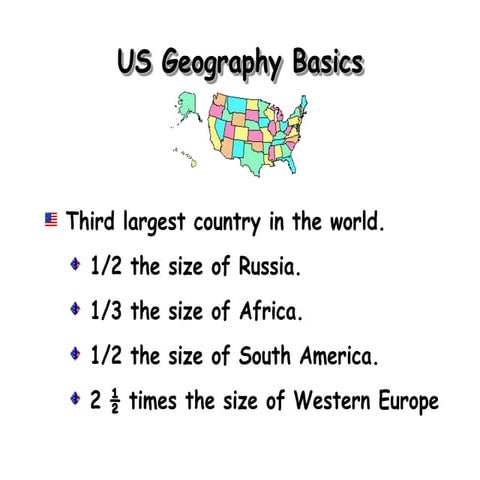 Us Geography | PPT