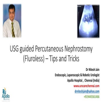 Usg guided pcn insertion [auto saved] | PPTX