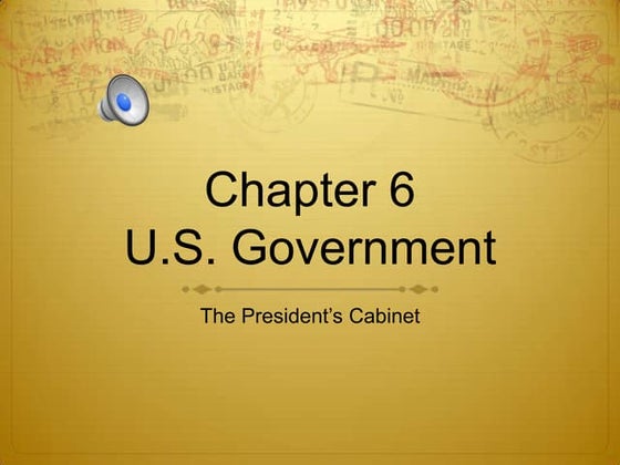 The Fifteen Executive Departments | PPT