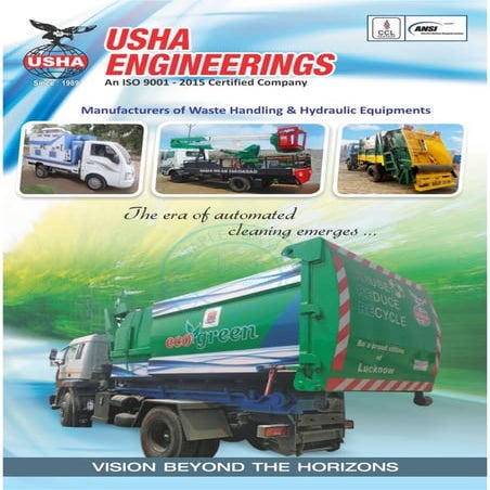 Waste Handling Equipment By Usha Engineerings | PDF | Manufacturing Industry | Industries