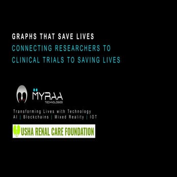 Graphs that Saves Lives – Connecting Research Papers to Clinical Trials ...