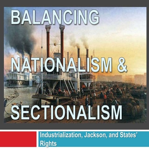 Us history balancing nationalism and sectionalism | PPT