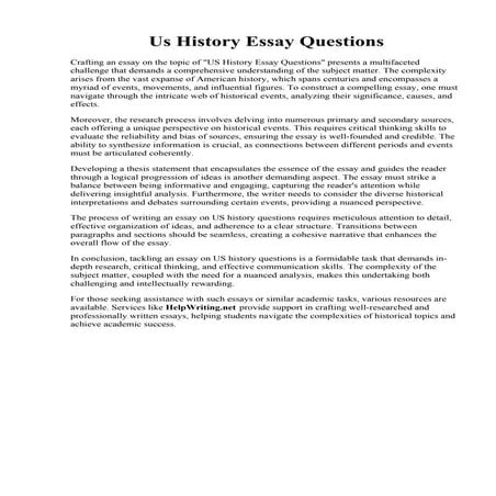 Interpretive Essay Examples | PDF