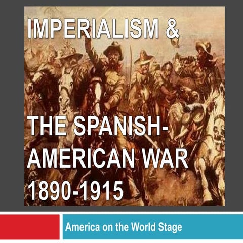 Us history imperialism & the spanish american war | PPTX | Business ...