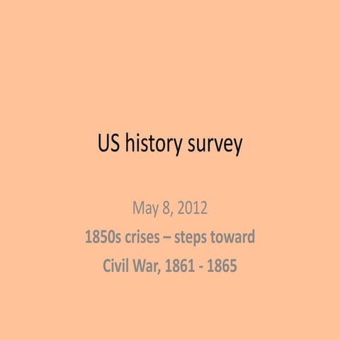 Amercian civil war | PPTX