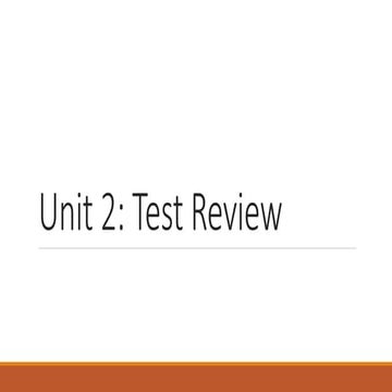 Ush ppt review unit 2 | PPT